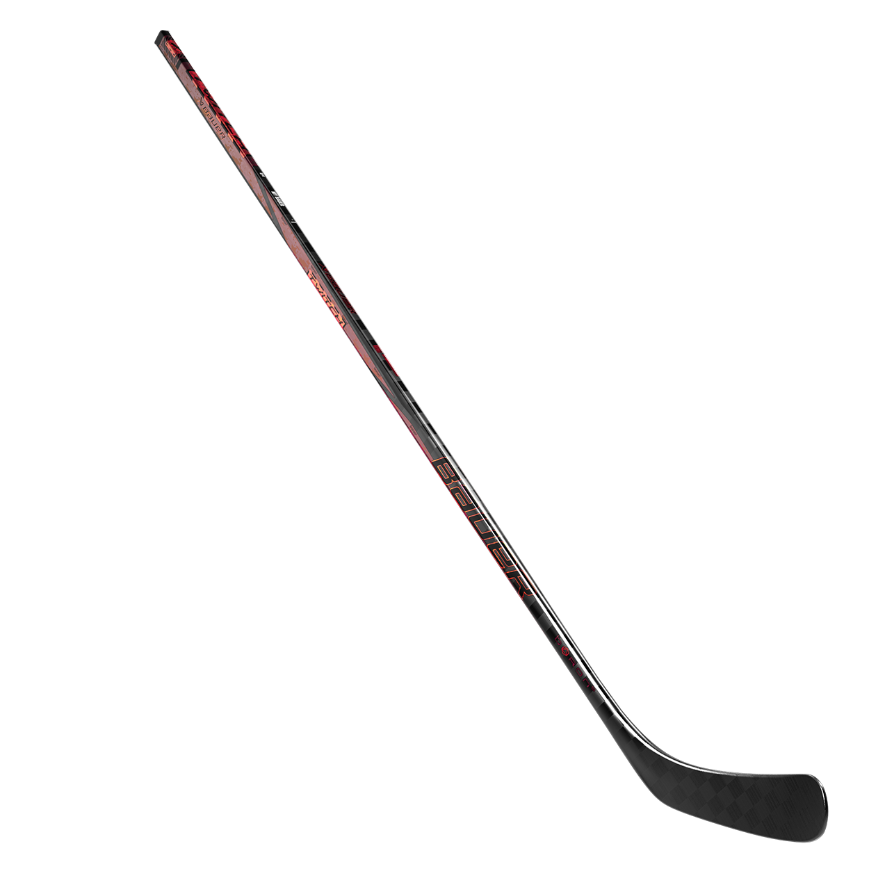 BAUER TWITCH GRIP STICK RED SENIOR